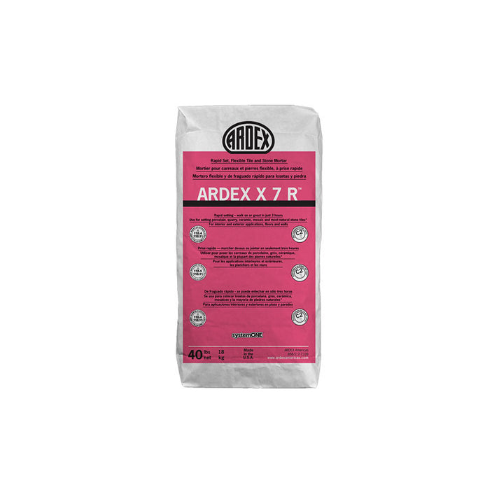 ARDEX X 7 R Flexible Quick-Set Tile & Stone Mortar 40lb – Cérapoxy